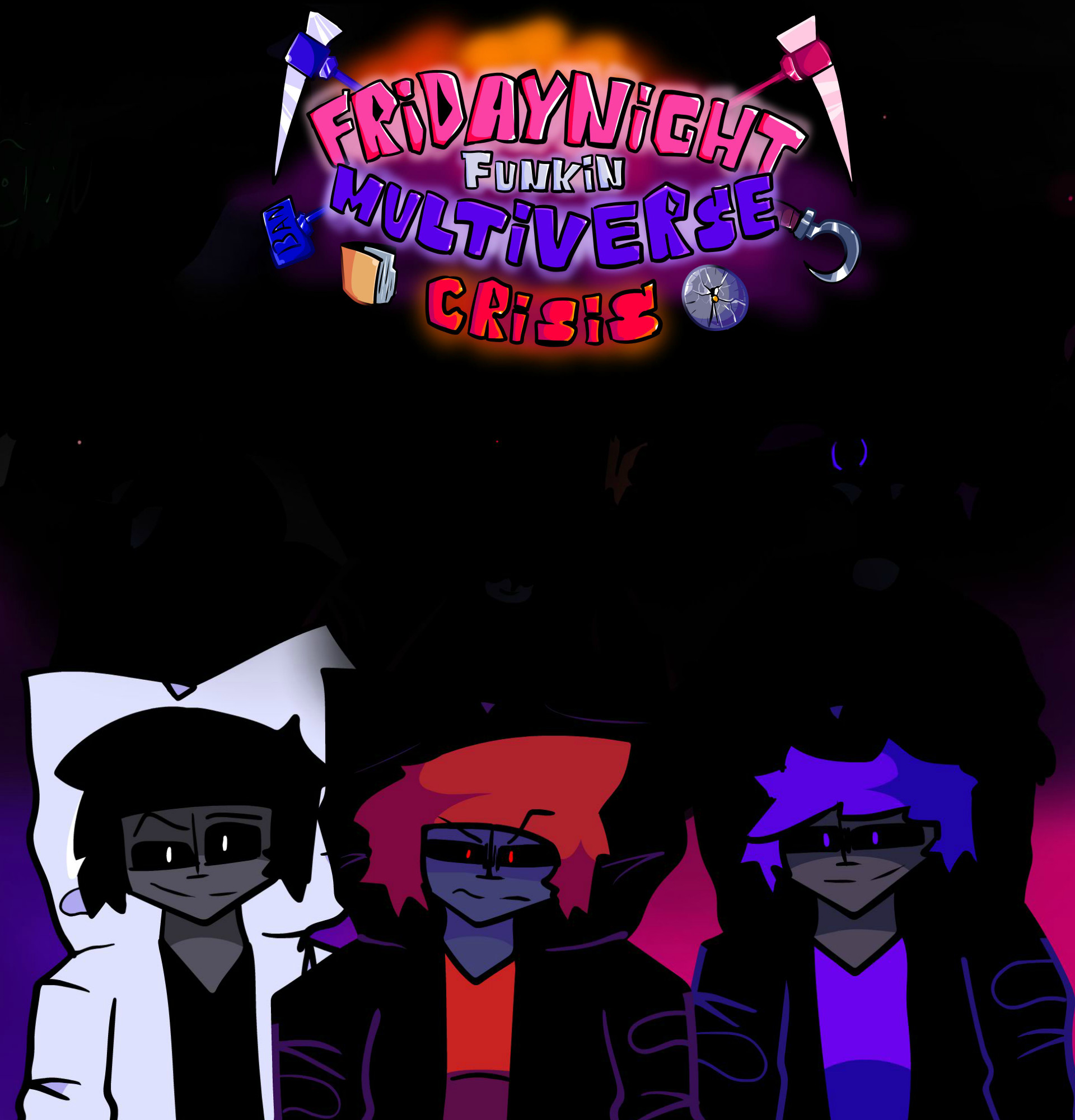 Multiverse Crisis Mod for Friday Night Funkin' | FNF Mods