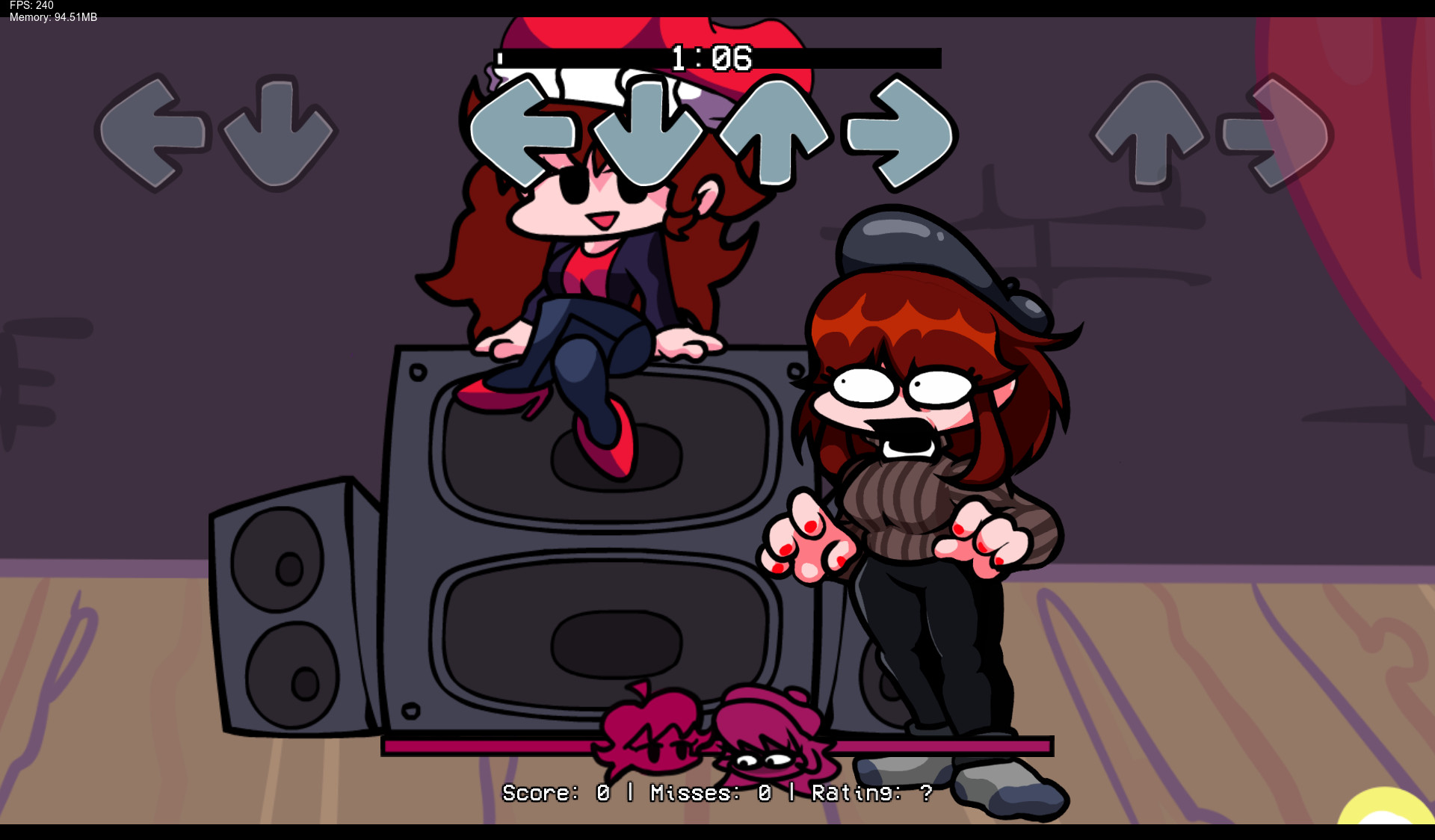 Massacre GF over BF Mod for Friday Night Funkin' | FNF Mods