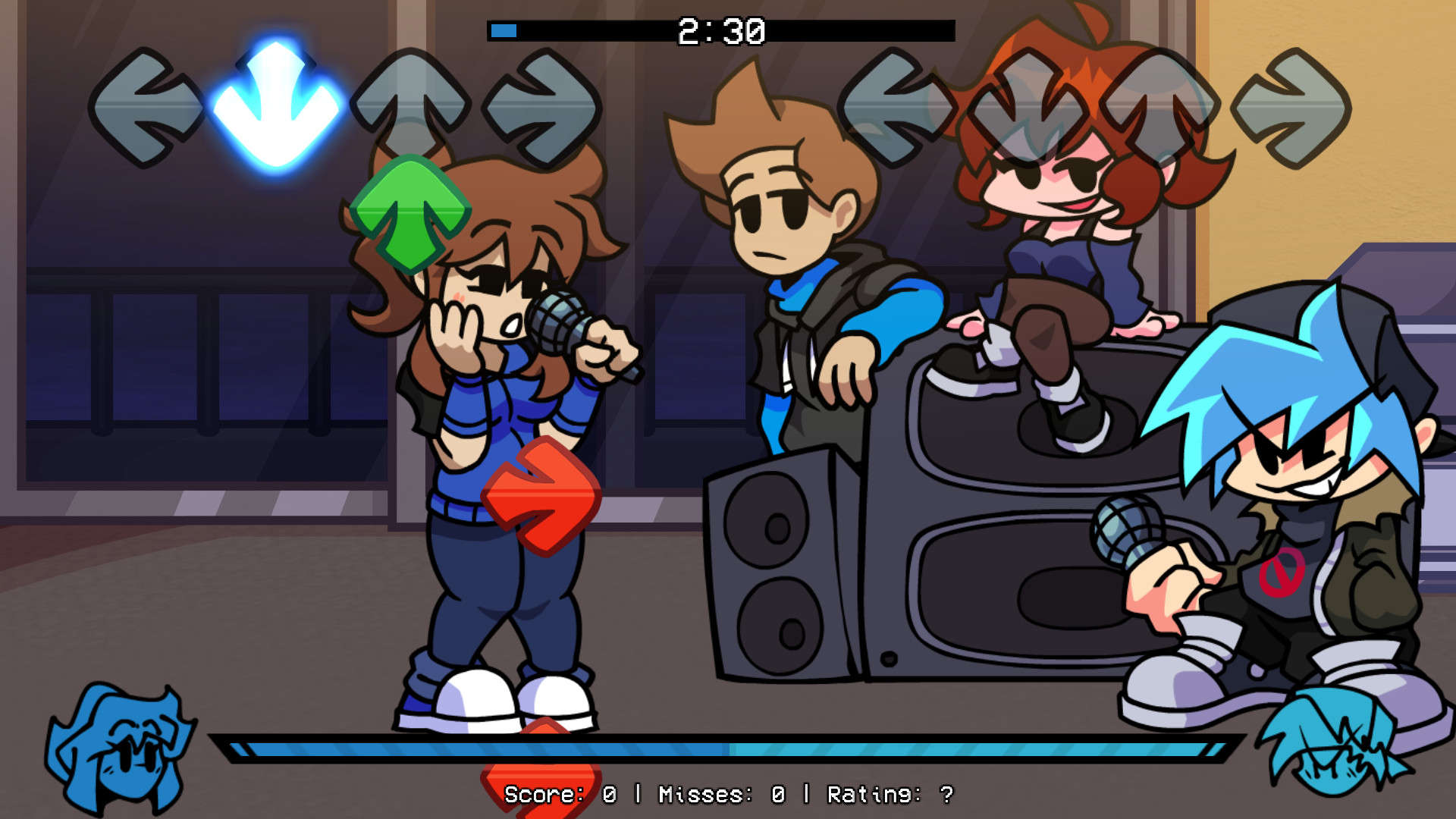 Friday Night Funkin': VS Blue Buddies V2 Mod for Friday Night Funkin ...