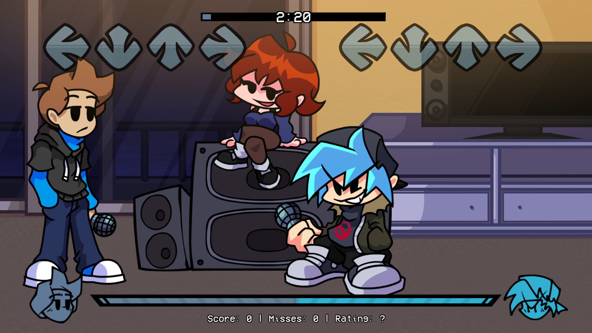 Friday Night Funkin': VS Blue Buddies V2 Mod for Friday Night Funkin ...
