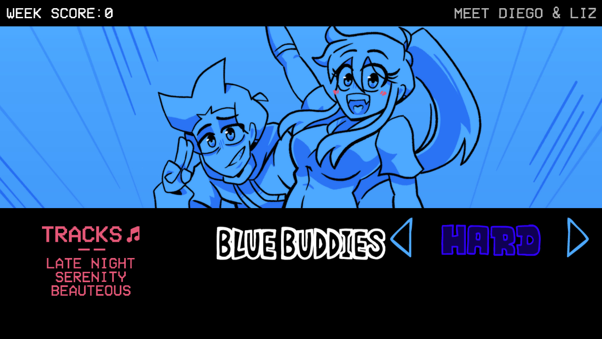 Friday Night Funkin': VS Blue Buddies V2 Mod for Friday Night Funkin ...