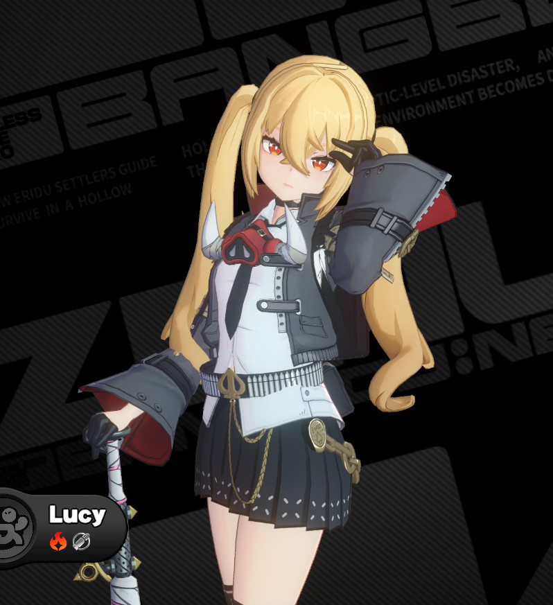 Lucy - Schoolgirl Cosplay Mod for Zenless Zone Zero | ZZZ Mods
