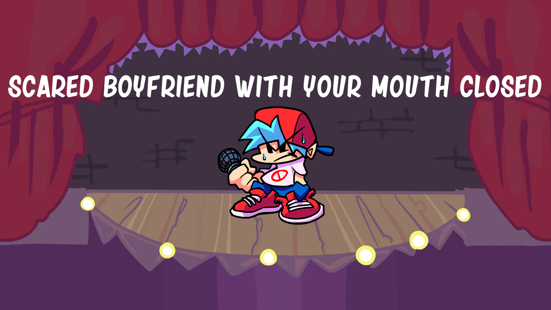 Scared Boyfriend With Your Mouth Closed Mod for Friday Night Funkin ...