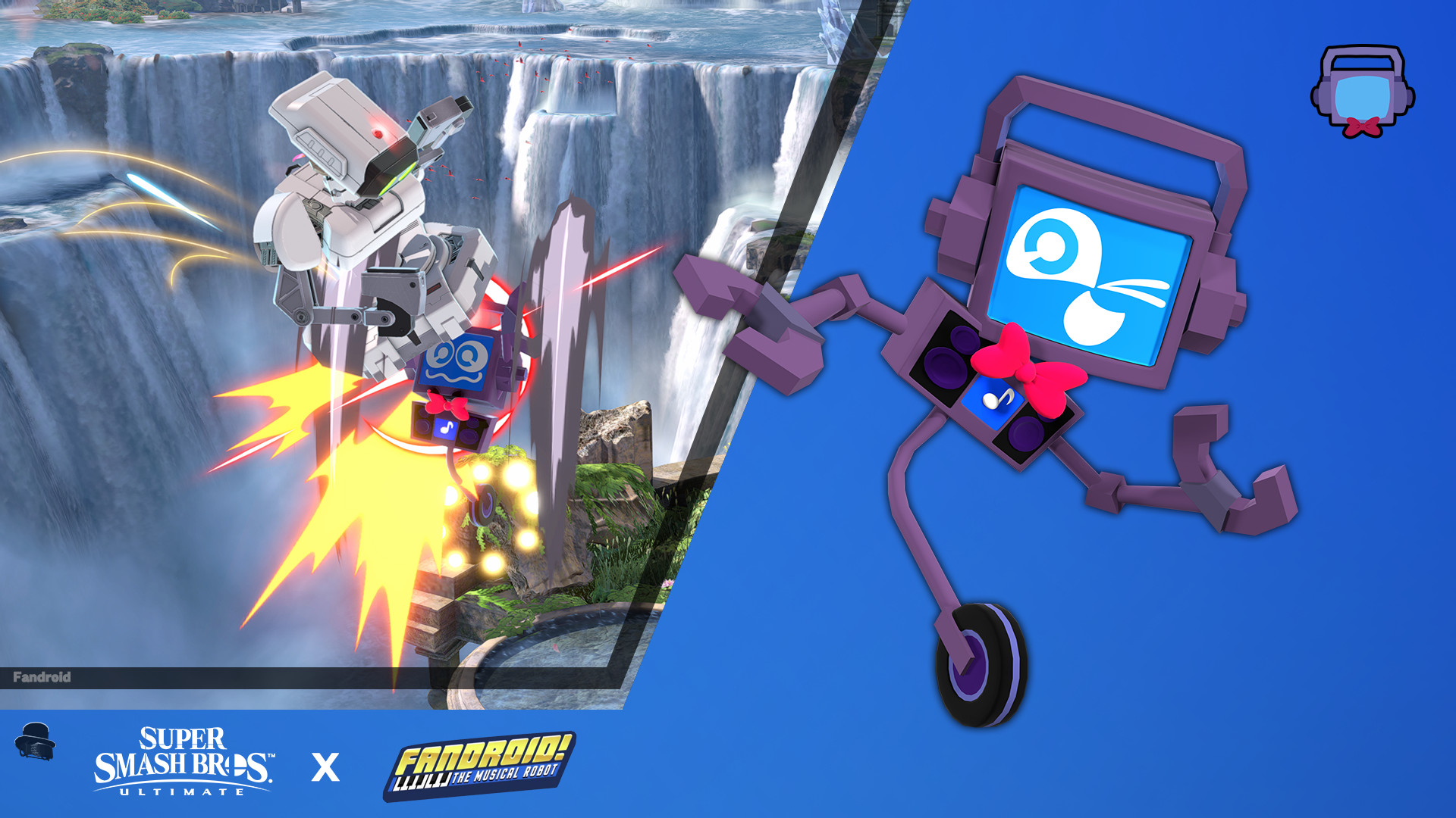 Fandroid Mod for Super Smash Bros. Ultimate | SSBU Mods