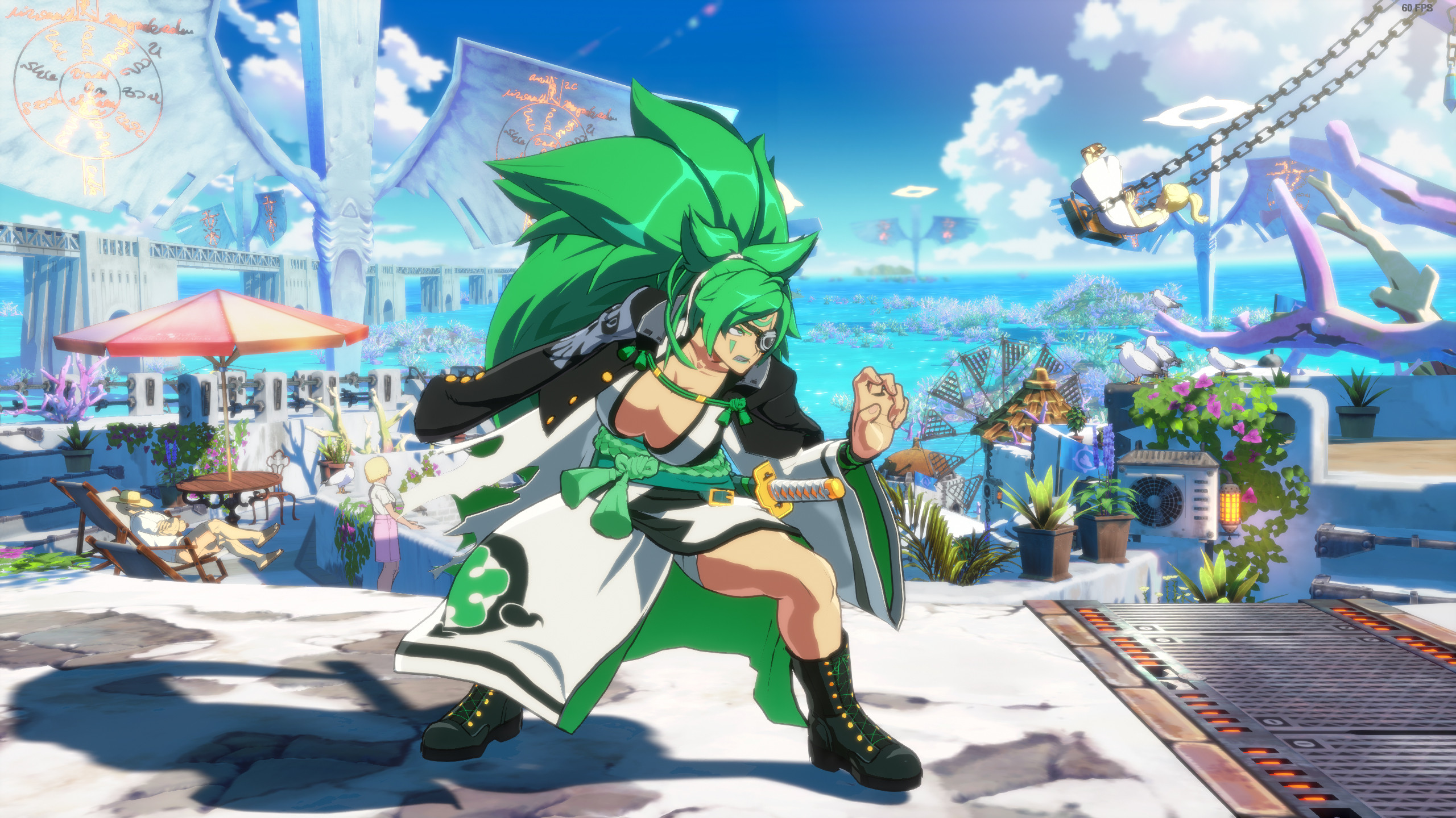 GREEN BAIKEN Mod for GUILTY GEAR -STRIVE- | GGST Mods