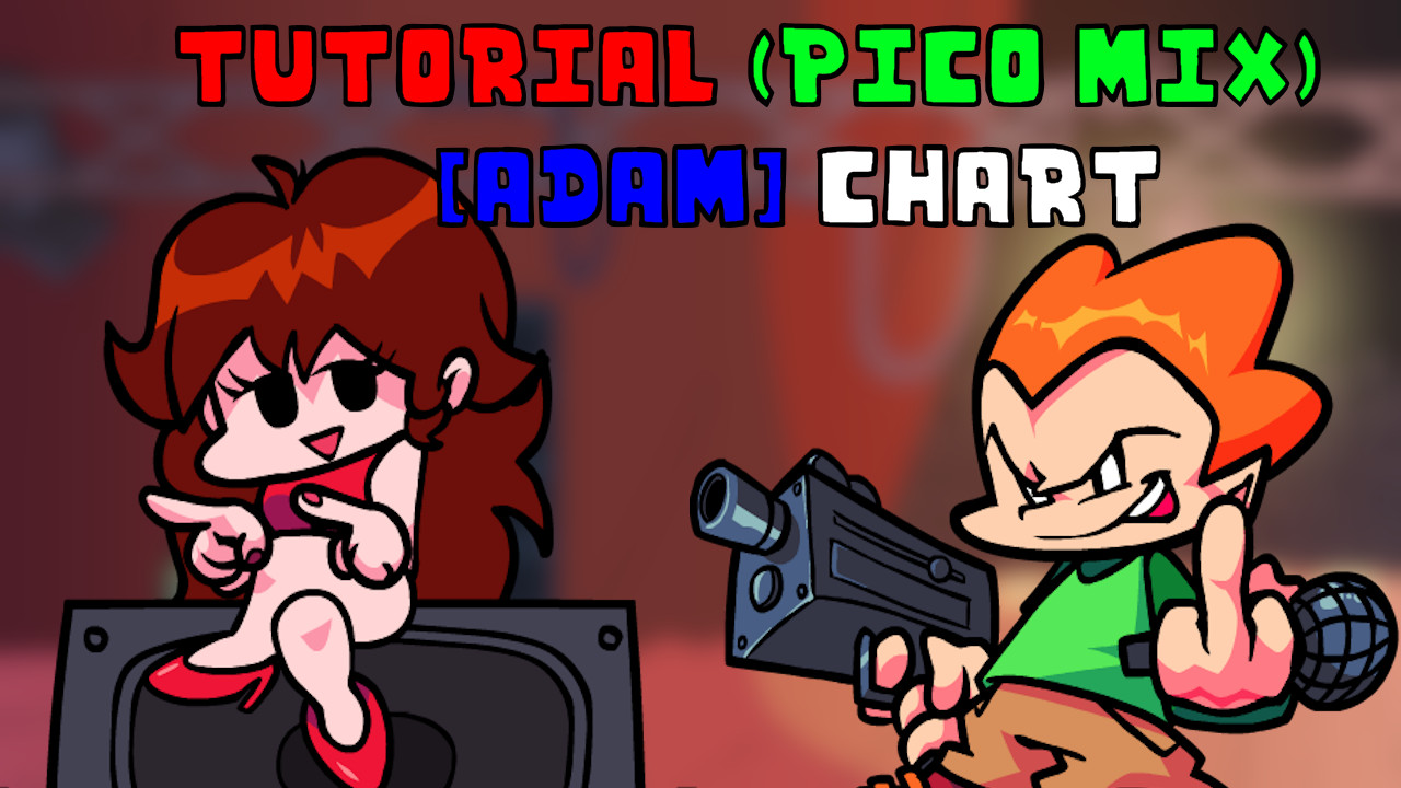 Tutorial (Pico Mix) V-Slice Chart Mod for Friday Night Funkin' | FNF Mods