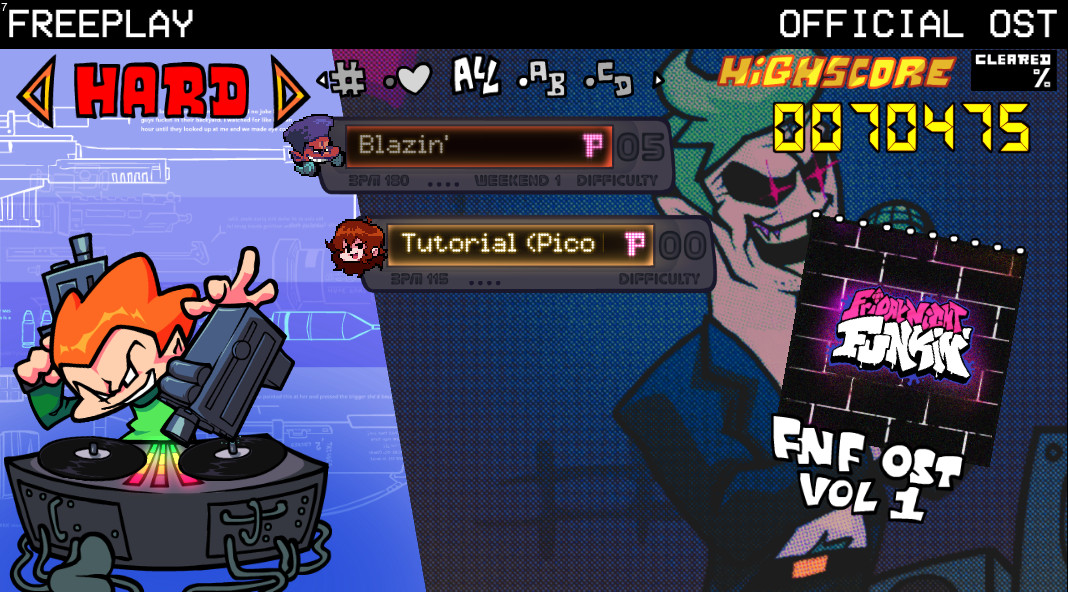 Tutorial (Pico Mix) V-Slice Chart Mod for Friday Night Funkin' | FNF Mods