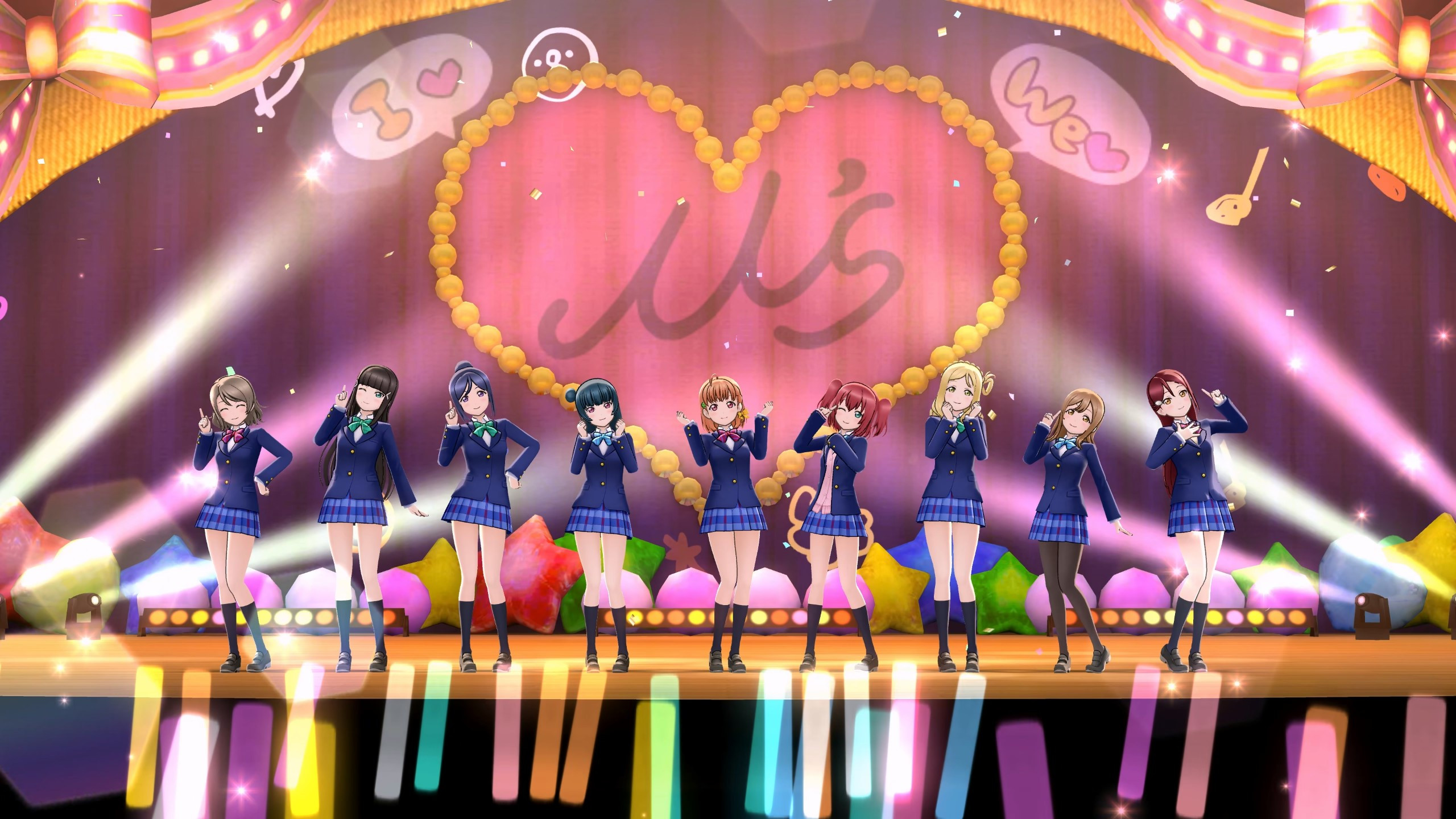 Aqours Otonokizaka Uniform Mod for Love Live! School Idol Festival ALL ...