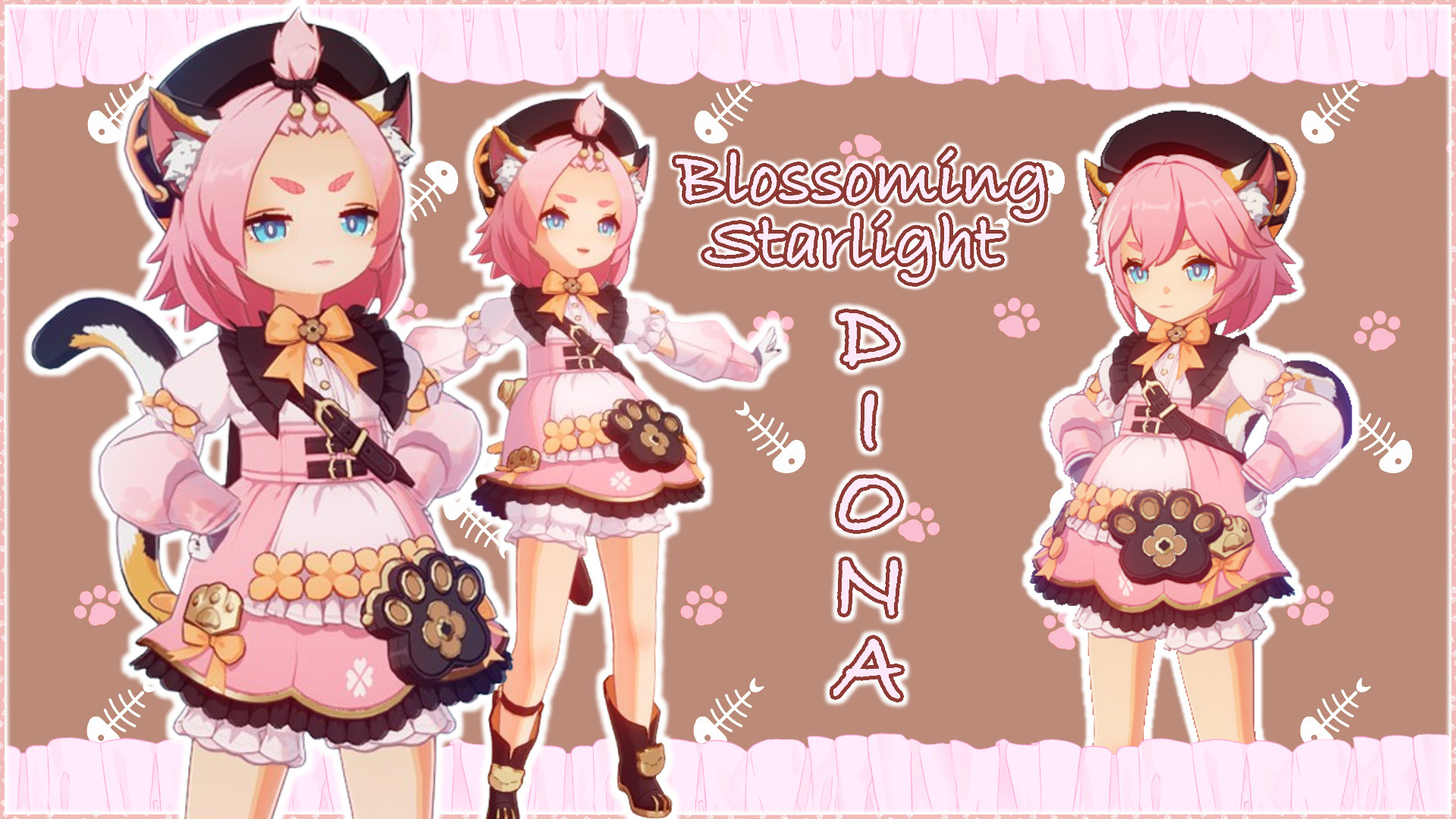 blossoming starlight diona Mod for Genshin Impact | GI Mods