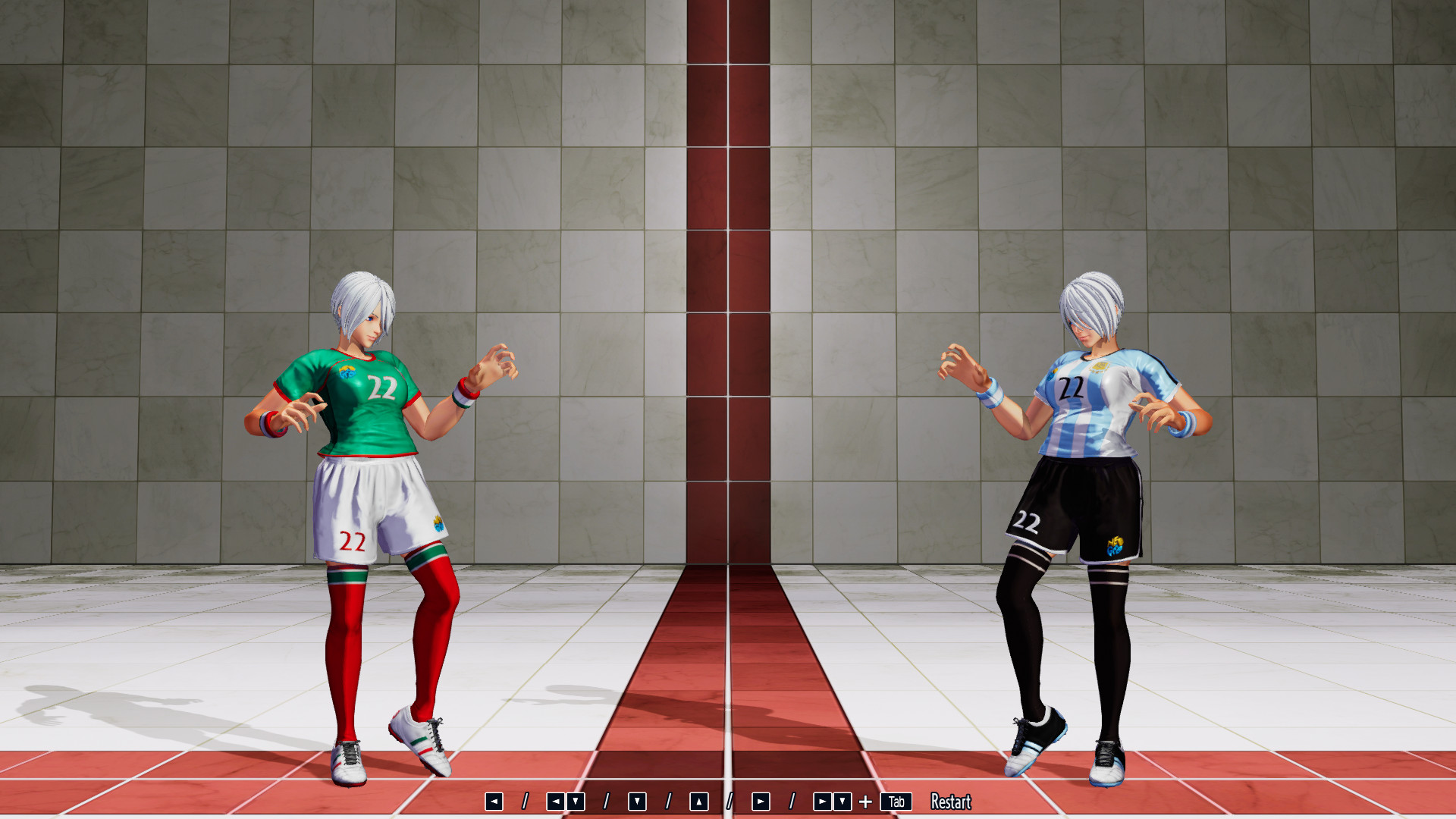 Football Ángel Mod for The King of Fighters XV | KoFXV Mods