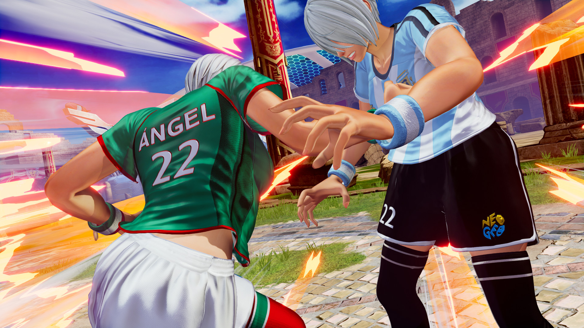 Football Ángel Mod for The King of Fighters XV | KoFXV Mods