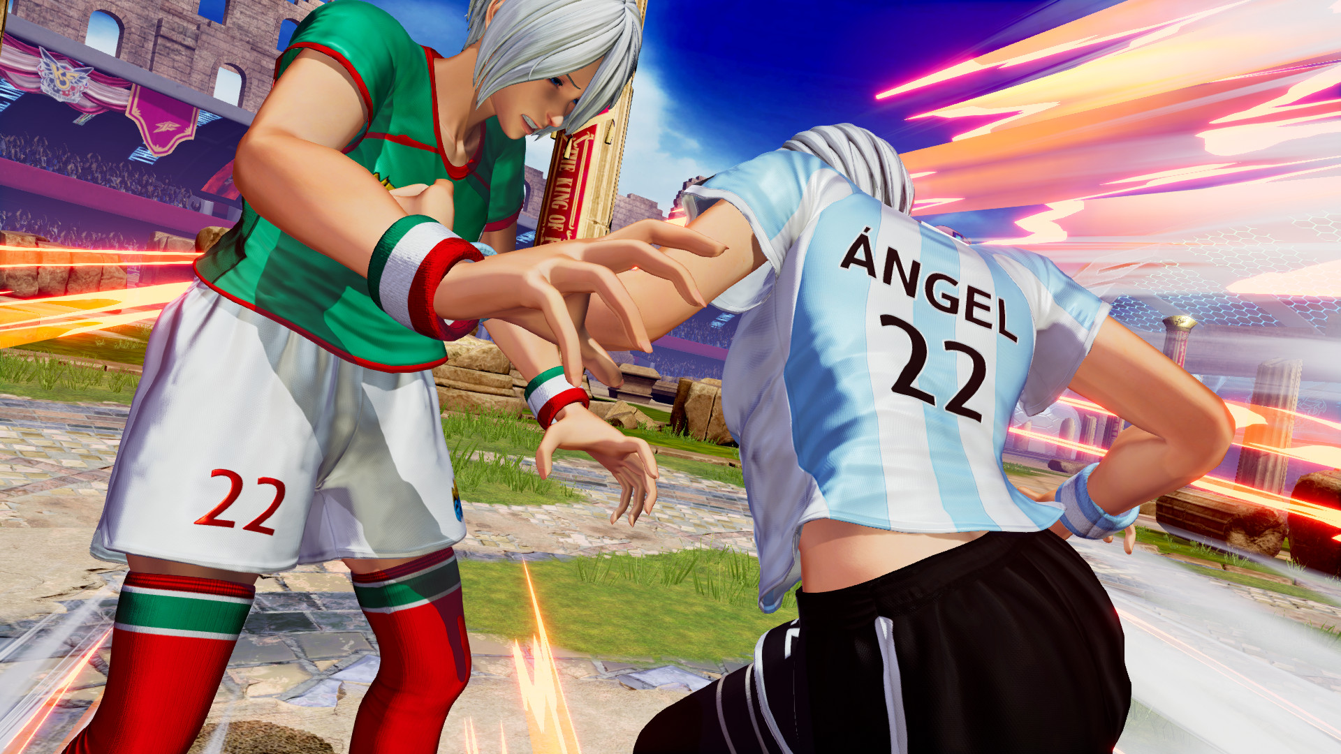 Football Ángel Mod for The King of Fighters XV | KoFXV Mods