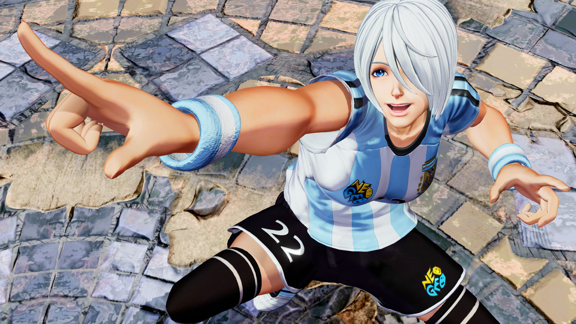 Football Ángel Mod for The King of Fighters XV | KoFXV Mods