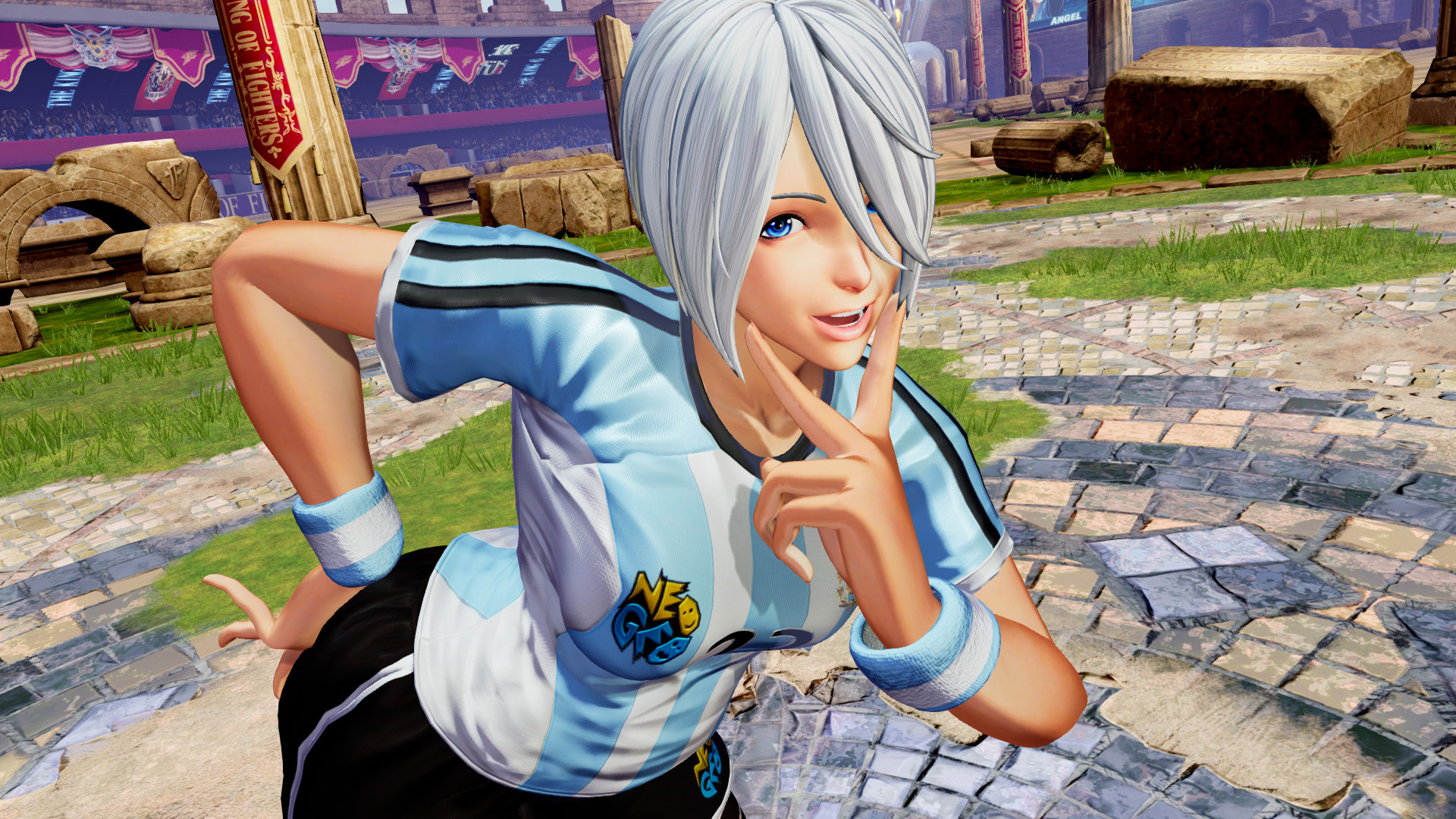 Football Ángel Mod for The King of Fighters XV | KoFXV Mods