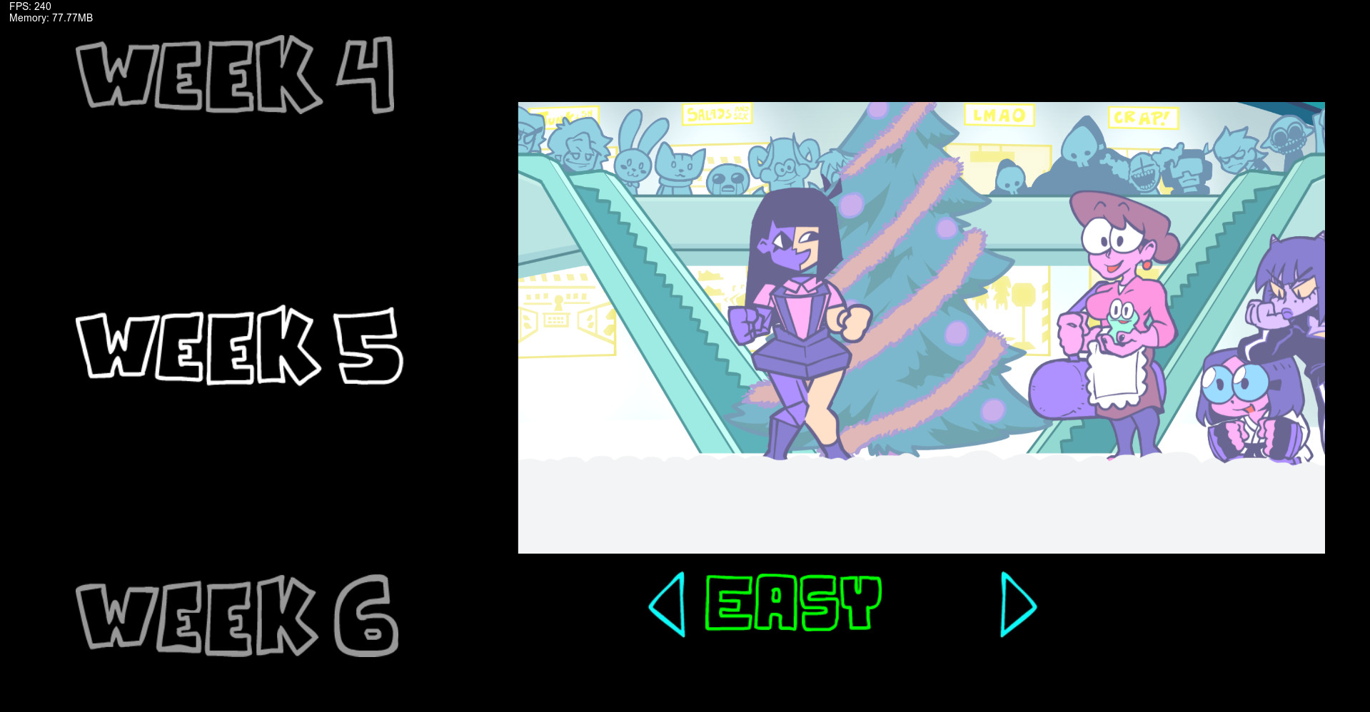 Custom Story Mode Menu Lua Script V2 Mod for Friday Night Funkin' | FNF ...