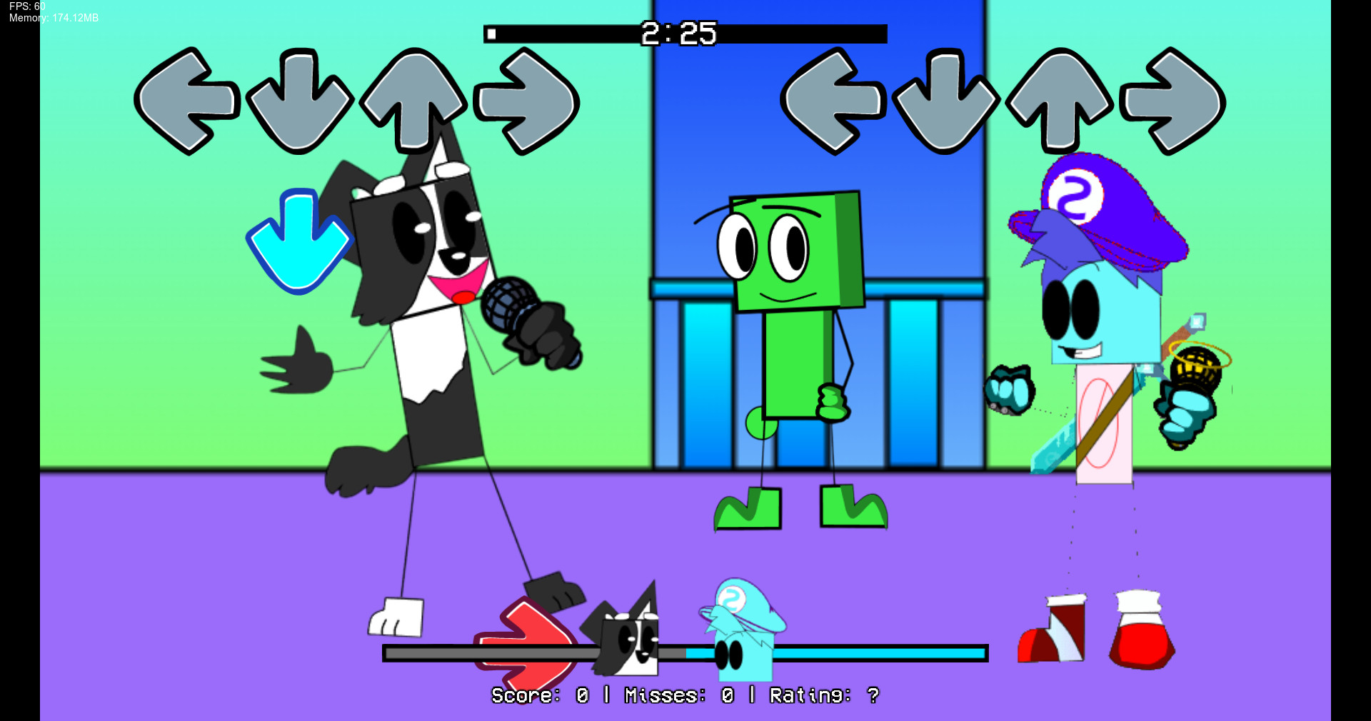 Friday Night Funkin: Music Duel Crew Mod Mod for Friday Night Funkin ...