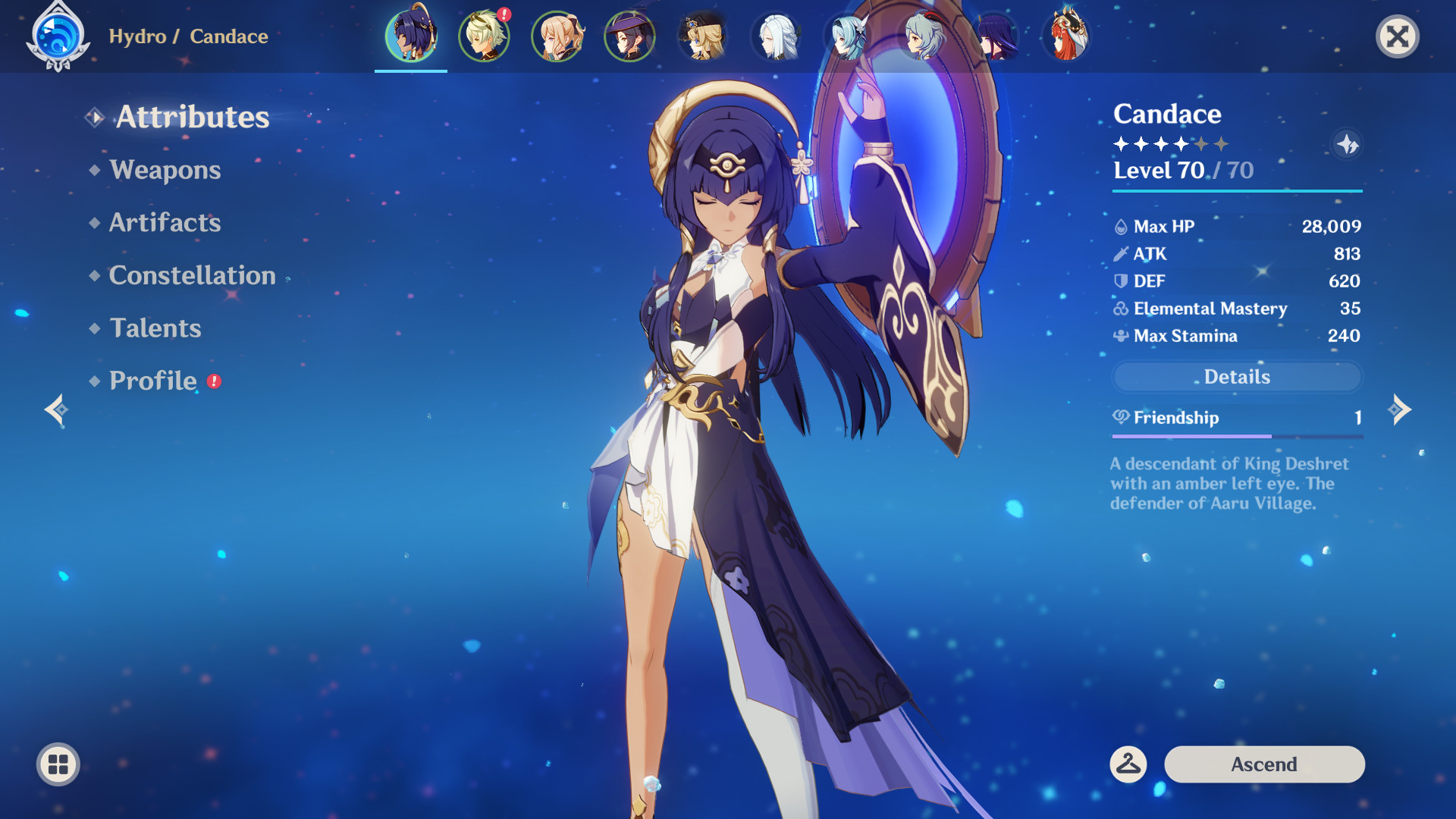 5 Star Candace༊*·˚ Mod for Genshin Impact | GI Mods