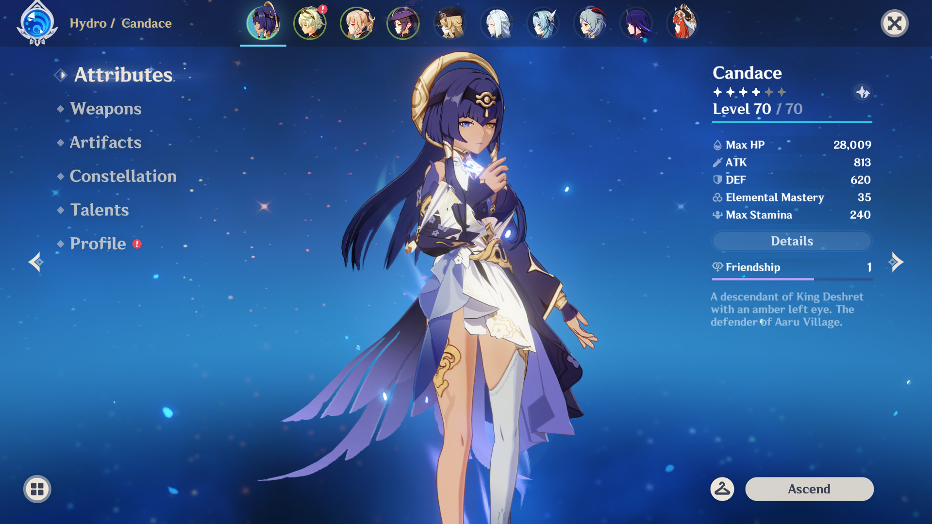 5 Star Candace༊*·˚ Mod for Genshin Impact | GI Mods