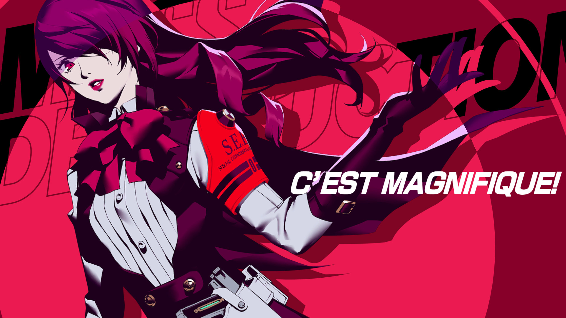 Mitsuru Alternate Finisher Text Mod for Persona 3 Reload | P3R Mods