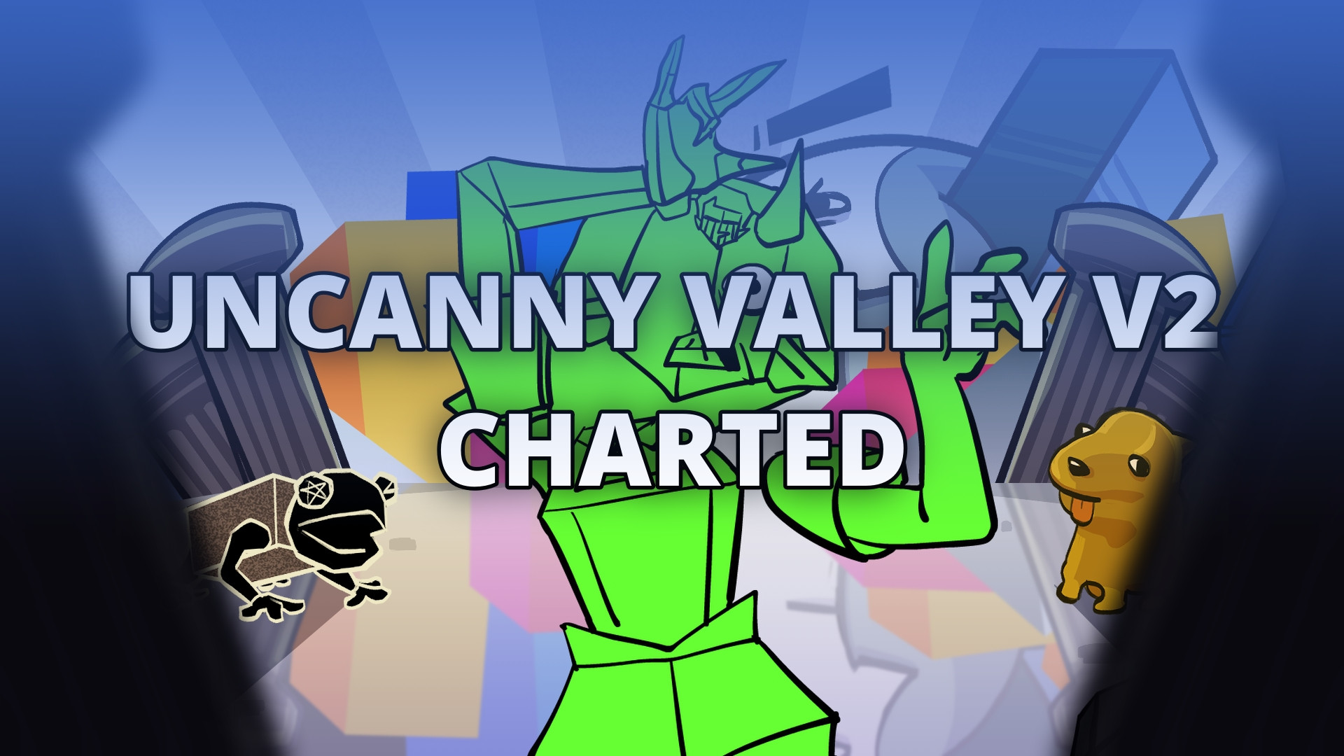 Uncanny Valley V2 Charted Mod for Friday Night Funkin' | FNF Mods
