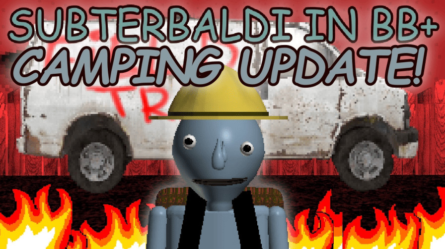 SubterBaldi in BB+ [CAMPING UPDATE!!] Mod for Baldi's Basics | Baldi Mods