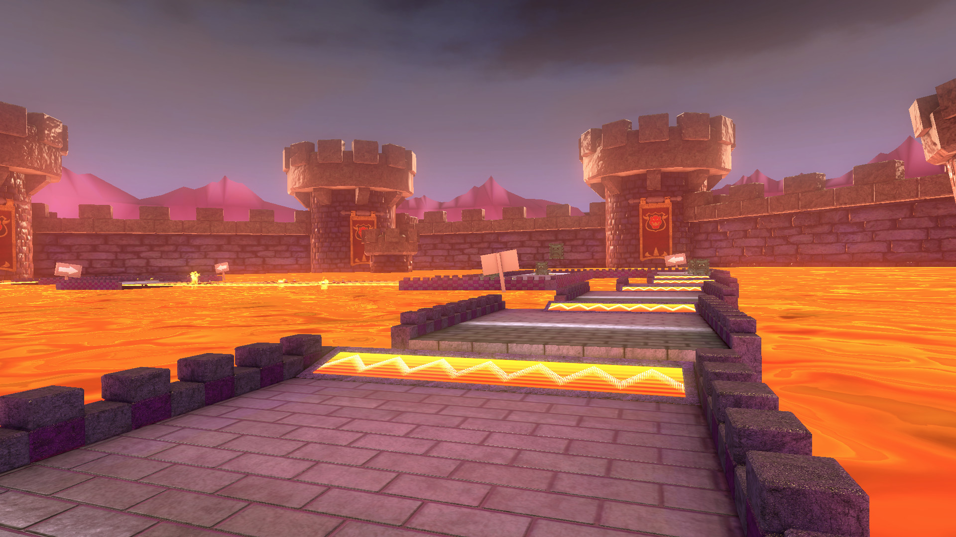 GBA Bowser Castle 3 Mod for Mario Kart 8 Deluxe | MK8D Mods