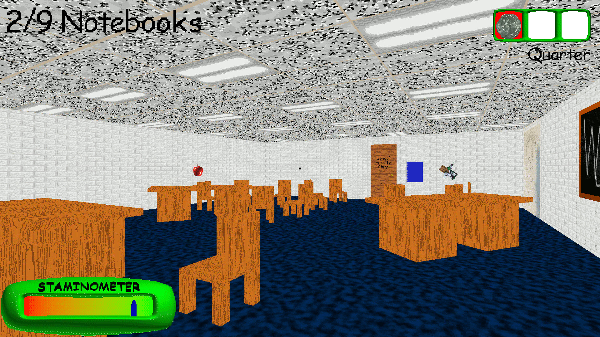 (Two Maps)Sound-proof Walls Challenge! Mod for Baldi's Basics | Baldi Mods