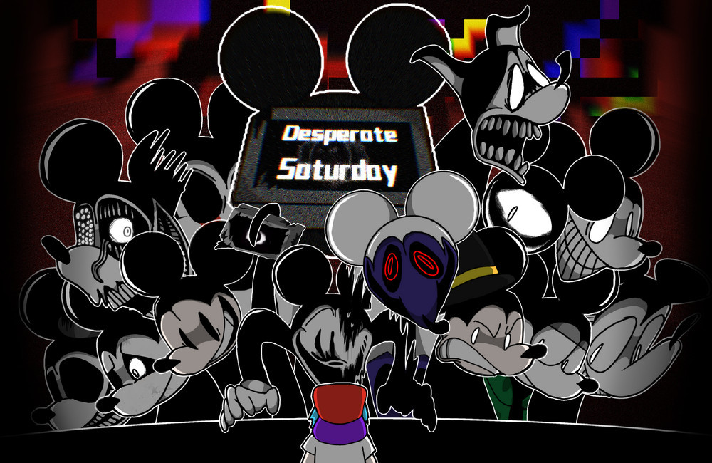Saturday Despair Night V2 Mod for Friday Night Funkin' | FNF Mods