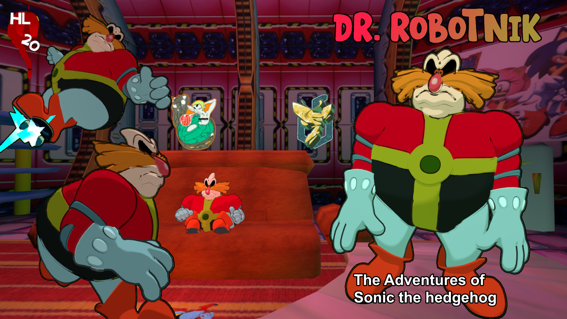 Dr.Robotnik (AOSTH) Mod for Bomb Rush Cyberfunk | BRC Mods