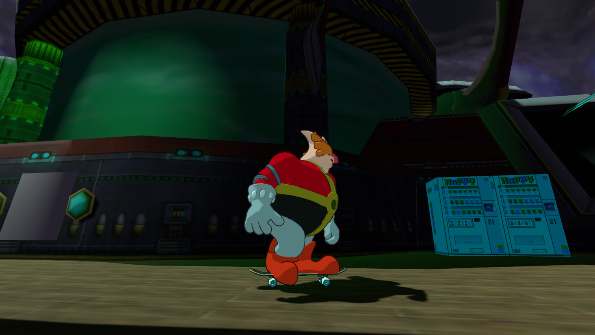 Dr.Robotnik (AOSTH) Mod for Bomb Rush Cyberfunk | BRC Mods