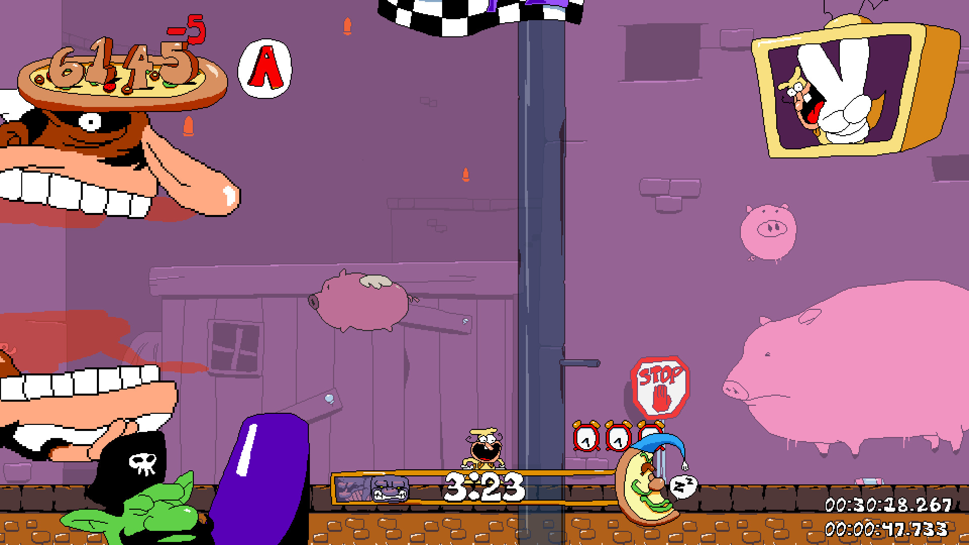 Short subterfuge inspired chase V2 Mod for Pizza Tower | PT Mods