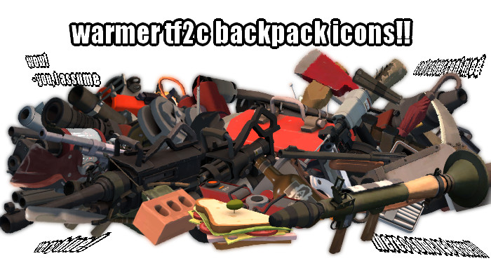 Warmer-ish tf2c backpack icons! Mod for Team Fortress 2 Classified ...