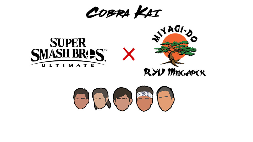 Cobra Kai | Ryu Megapack Mod for Super Smash Bros. Ultimate | SSBU Mods