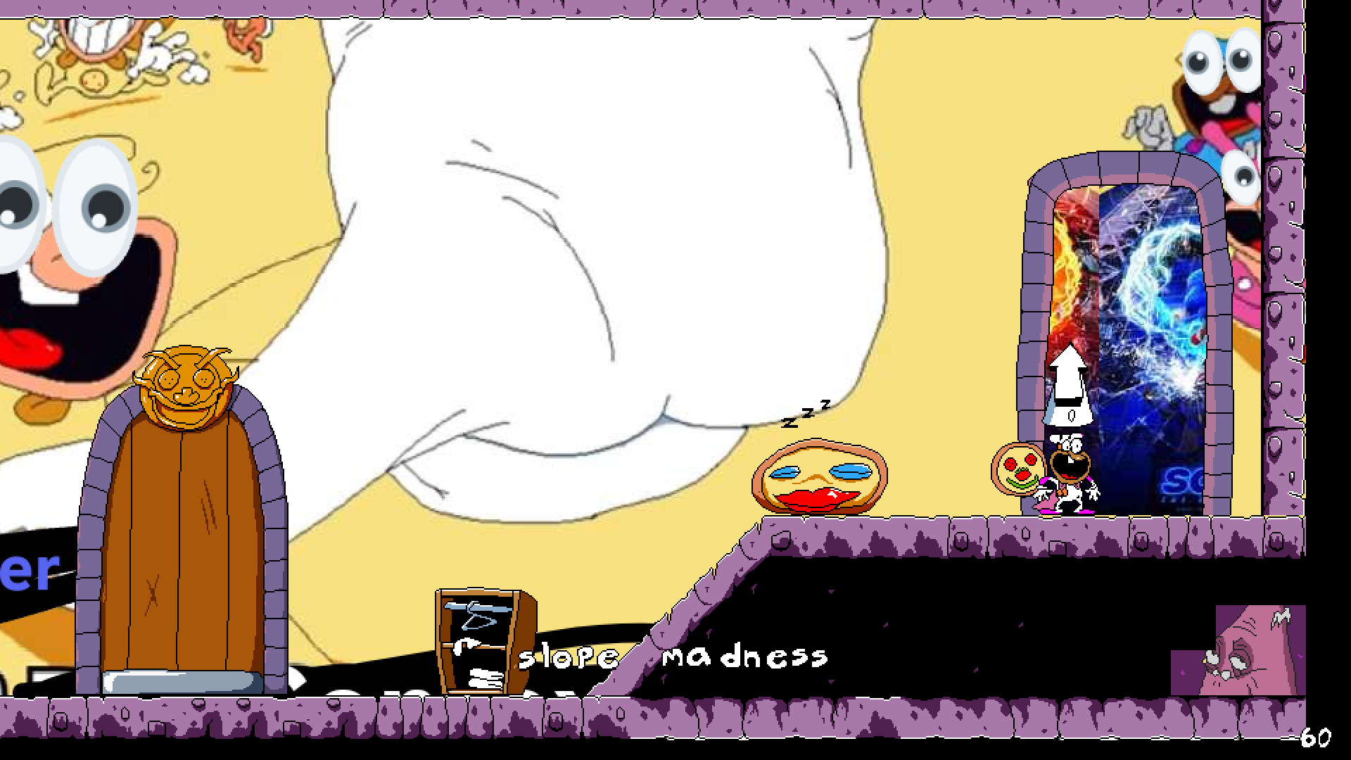 Slope Madness (AFOM/CYOP) Mod for Pizza Tower | PT Mods