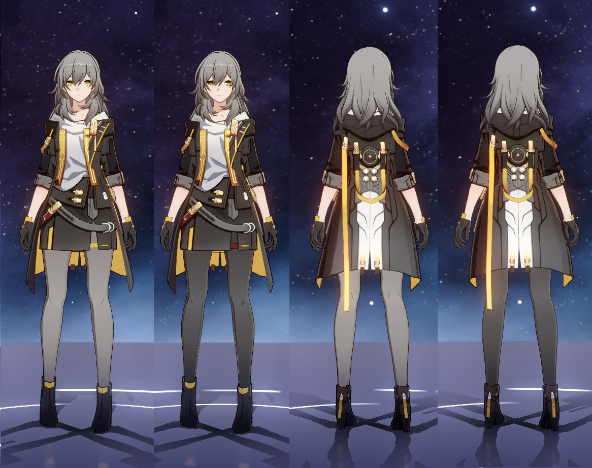 Gray Stockings for Stelle Mod for Honkai Star Rail | HSR Mods