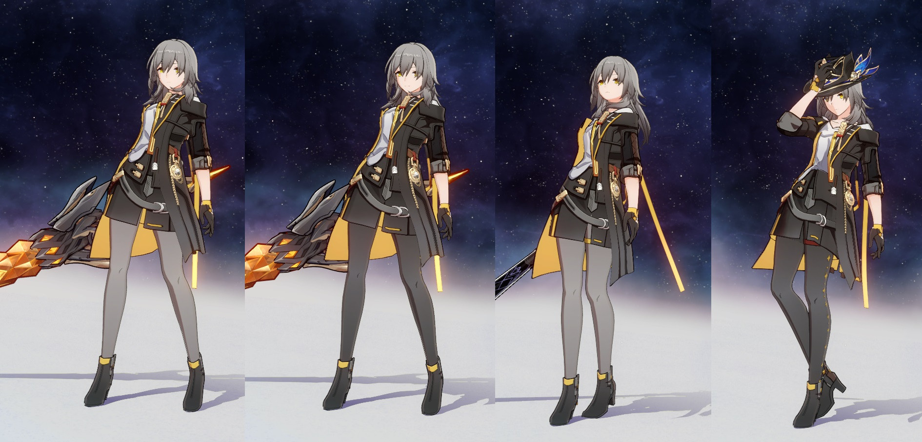 Tights for Stelle Mod for Honkai Star Rail | HSR Mods