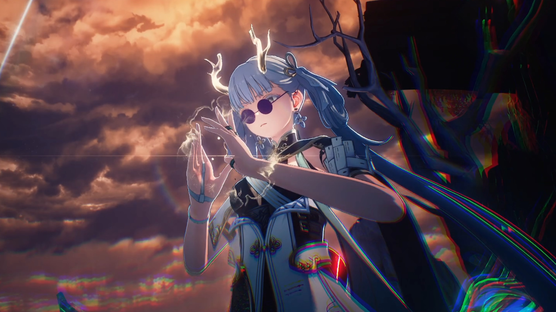 Jinhsi with Gojo's glasses Mod for Wuthering Waves | WuWa Mods