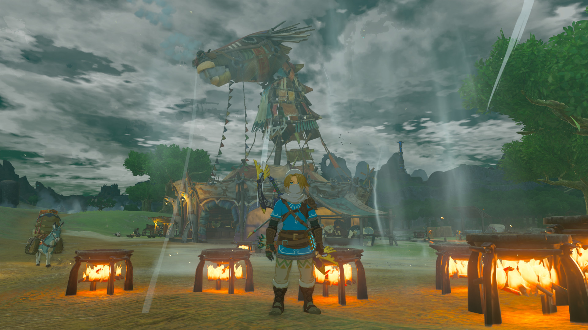 Cooking Pot Instead of Campfire Mod for The Legend of Zelda: Tears of ...