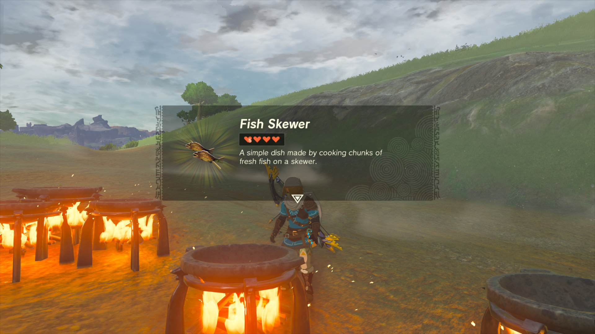 Cooking Pot Instead of Campfire Mod for The Legend of Zelda: Tears of ...