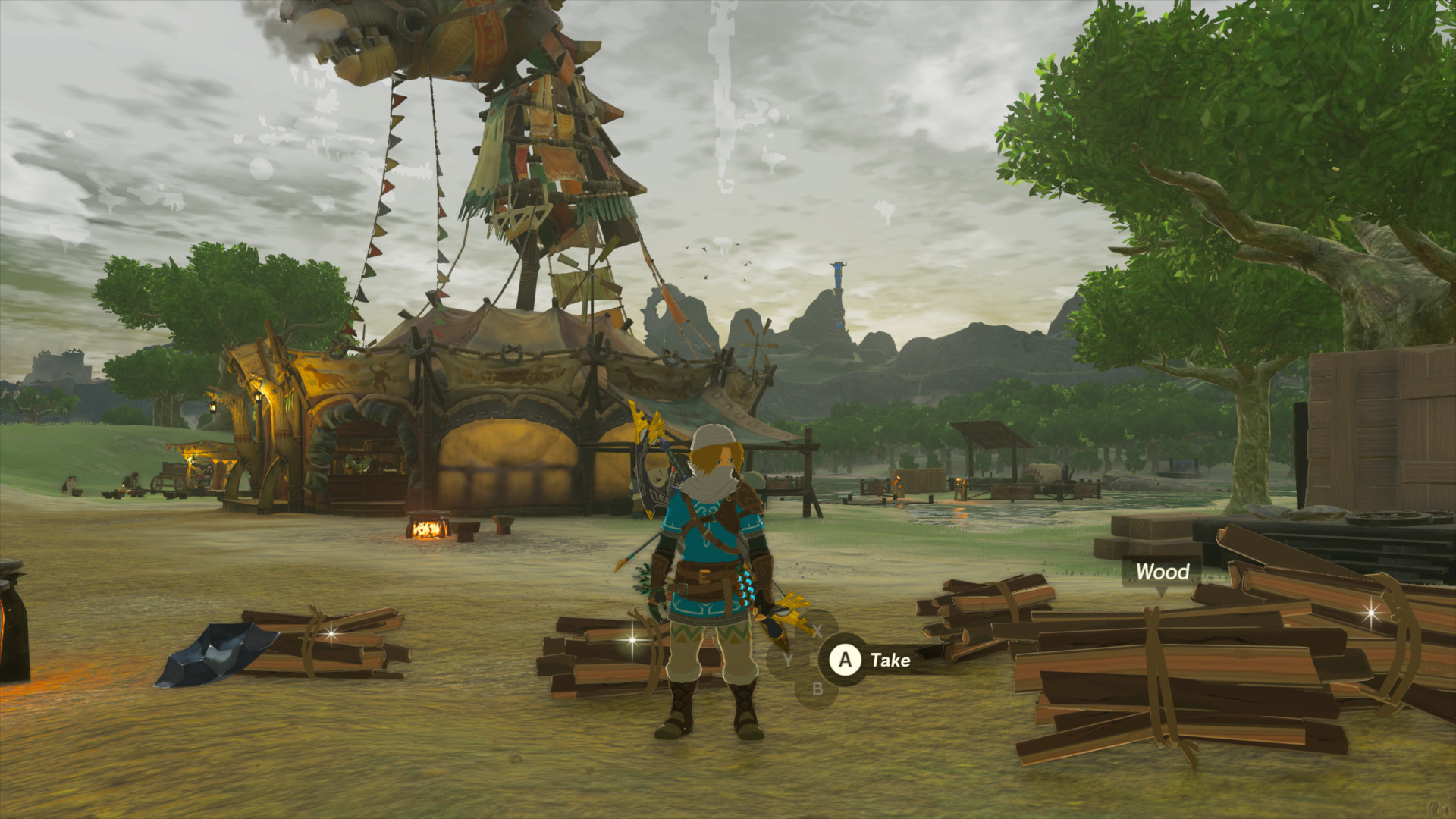 Cooking Pot Instead of Campfire Mod for The Legend of Zelda: Tears of ...