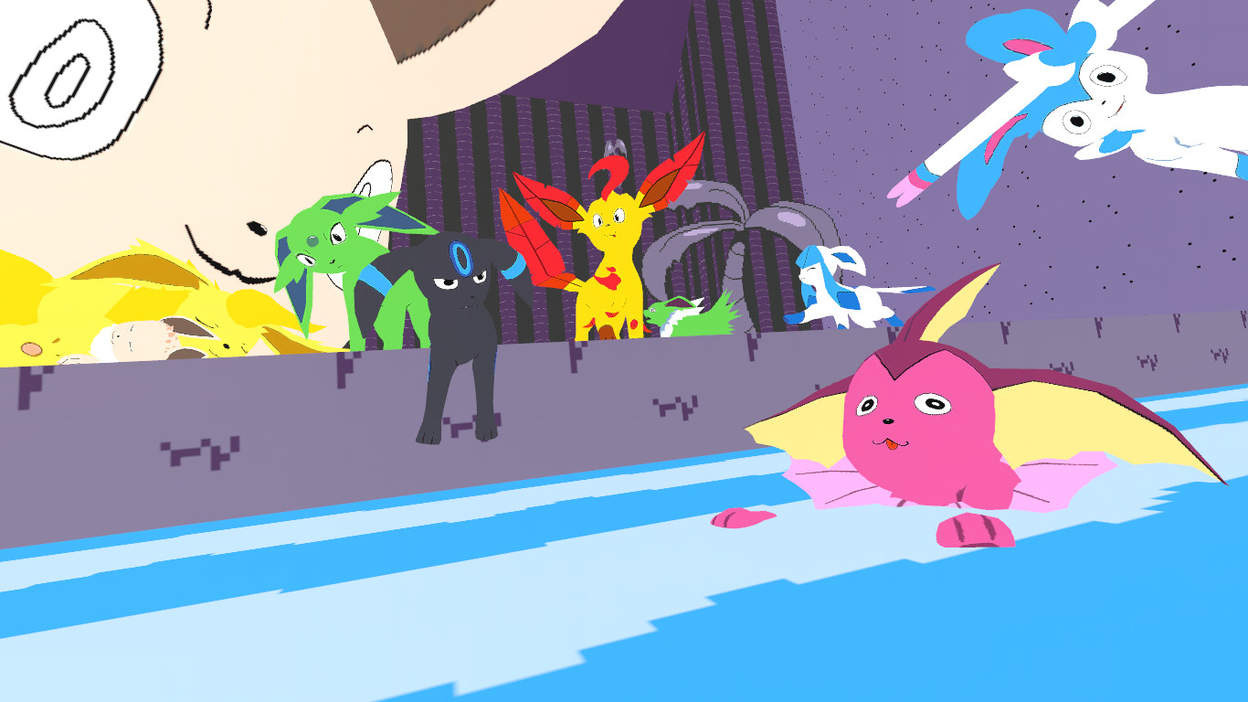 Pizza Tower styled Eeveelutions (Materials) Mod for Garry's Mod | GMod Mods