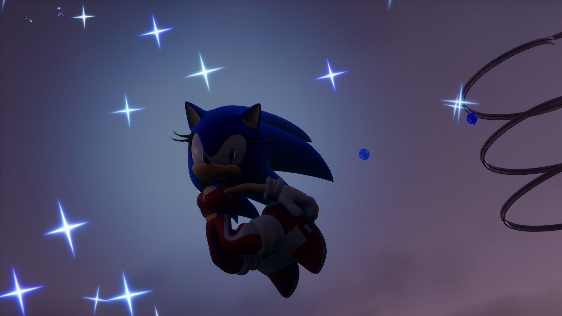 Trans Fem Sonic Mod for Sonic Frontiers | Frontiers Mods