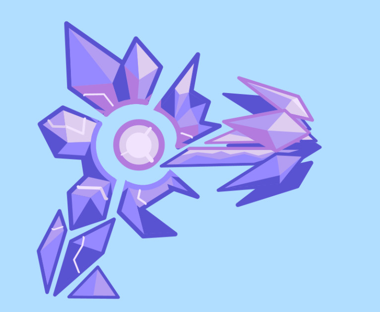 Crystalized Light Weapon Set Mod for Brawlhalla | BHalla Mods