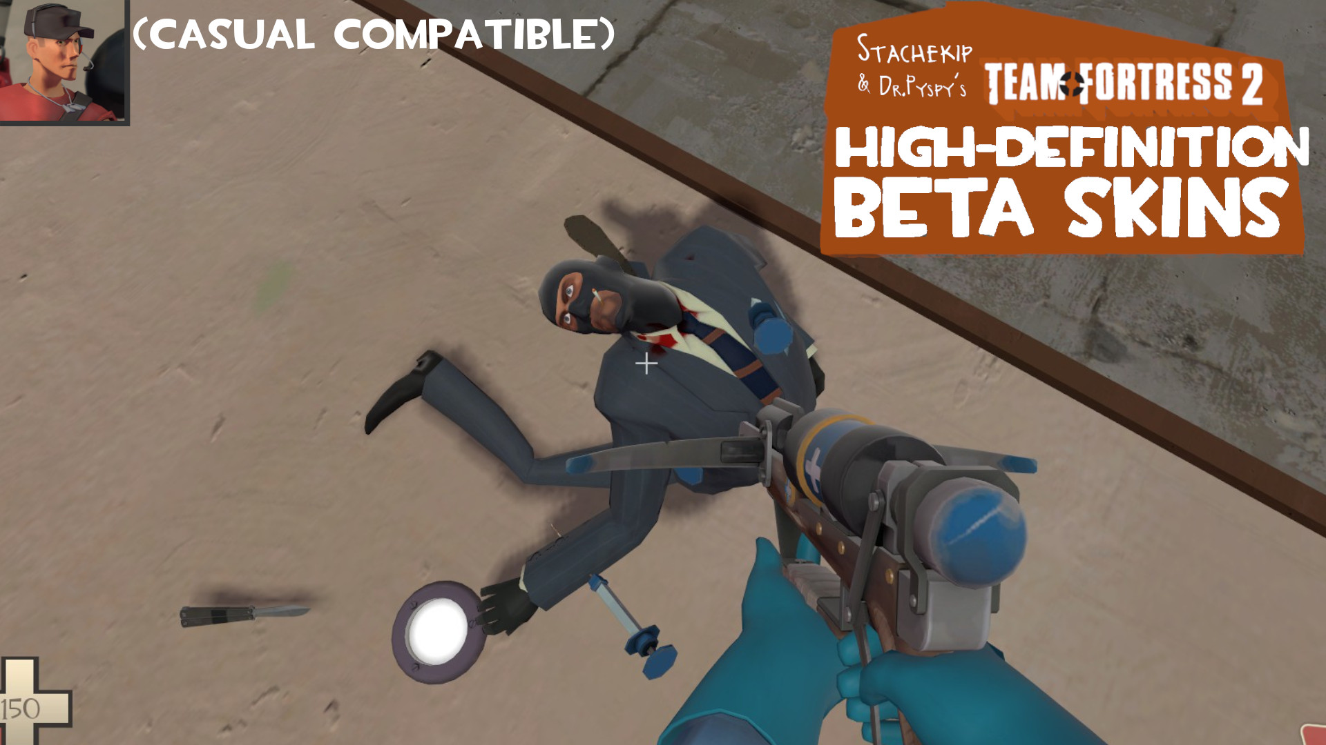 High-Definition Beta Player Skins (Casual Port) Mod for Team Fortress 2 ...
