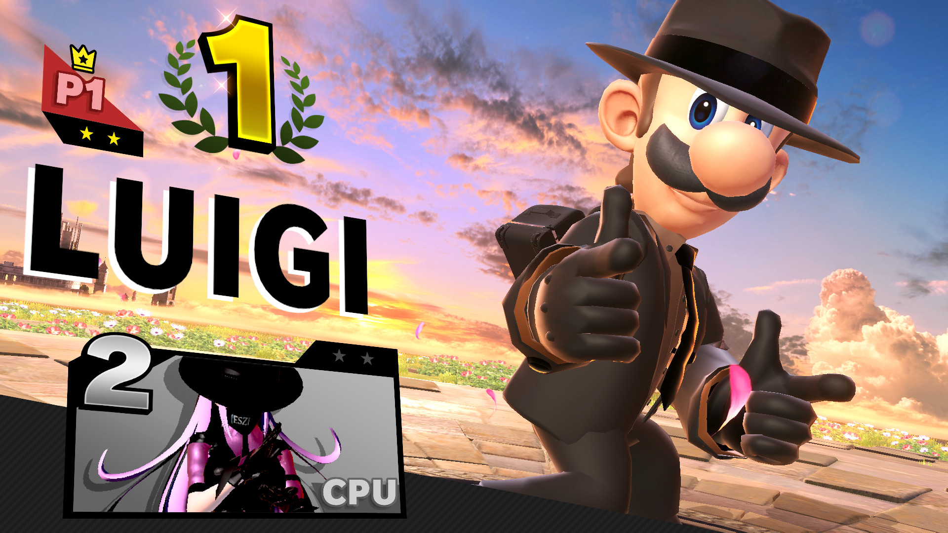 Mobster Luigi Mod for Super Smash Bros. Ultimate | SSBU Mods