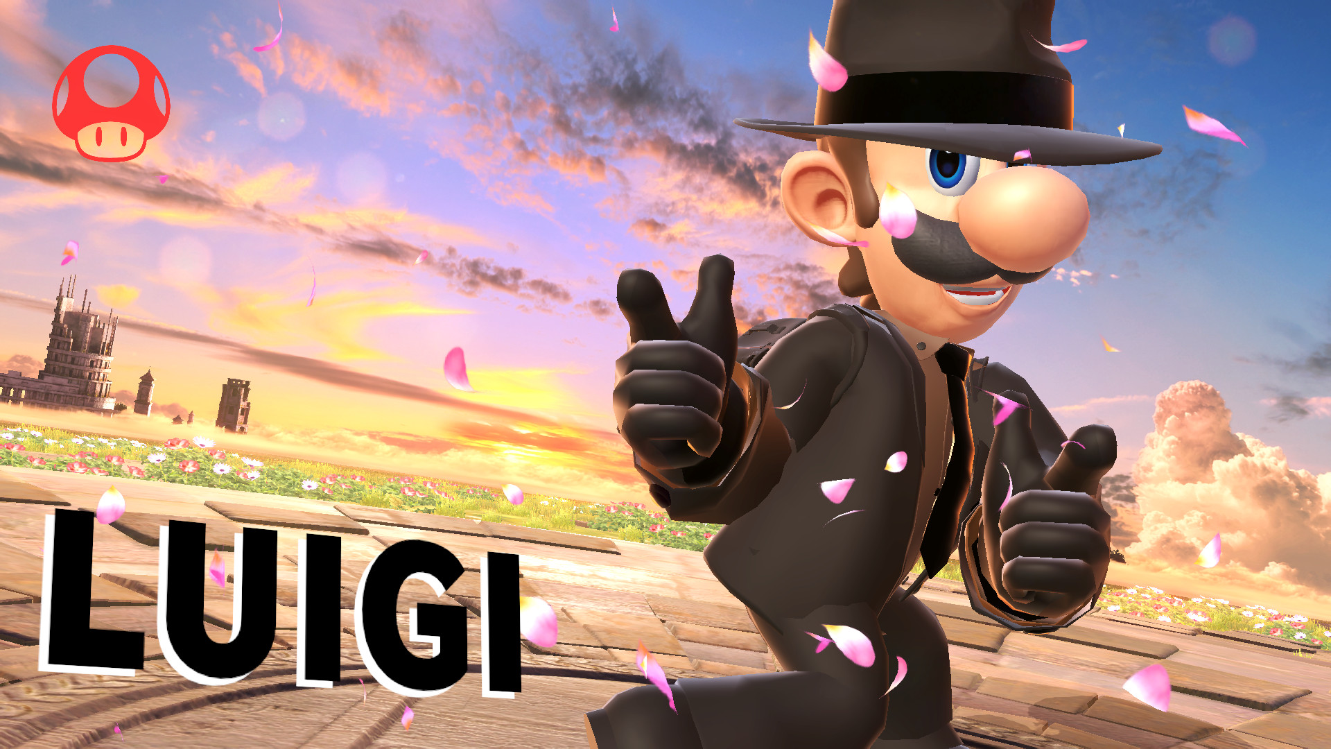 Mobster Luigi Mod for Super Smash Bros. Ultimate | SSBU Mods
