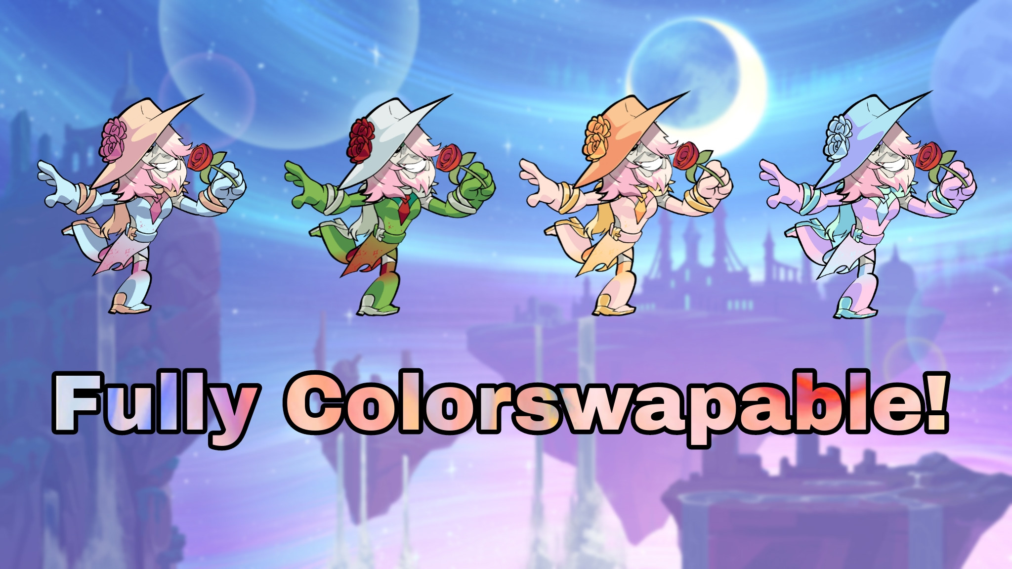 Magi ☆ Sparkling Mordex Mod for Brawlhalla | BHalla Mods