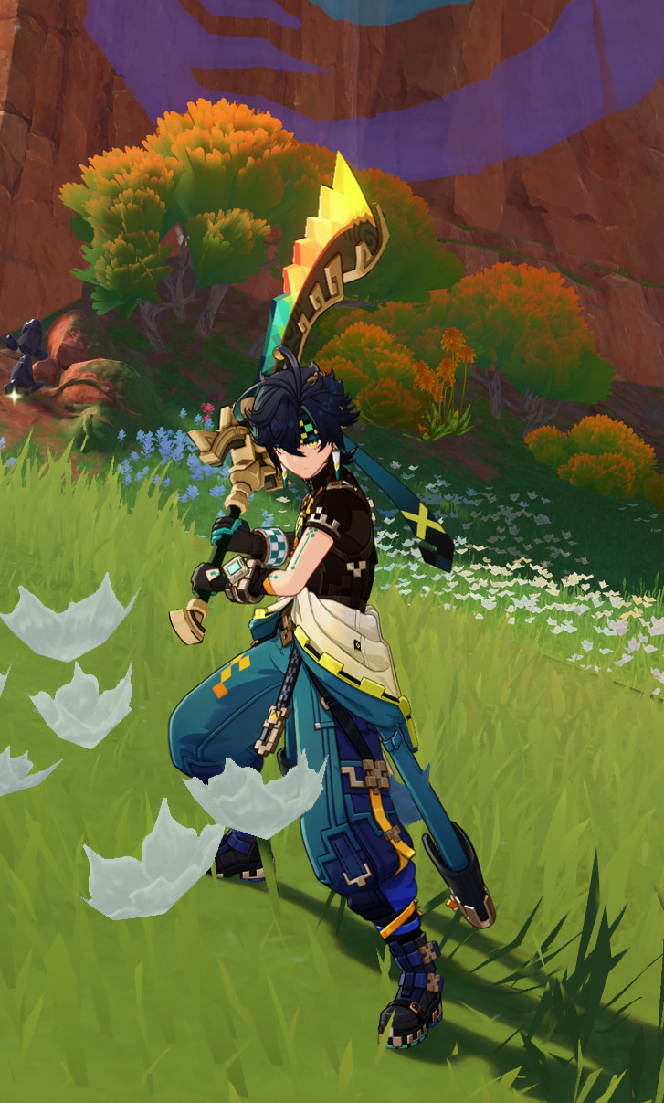 Earthshaker over Redhorn/WGS Mod for Genshin Impact | GI Mods