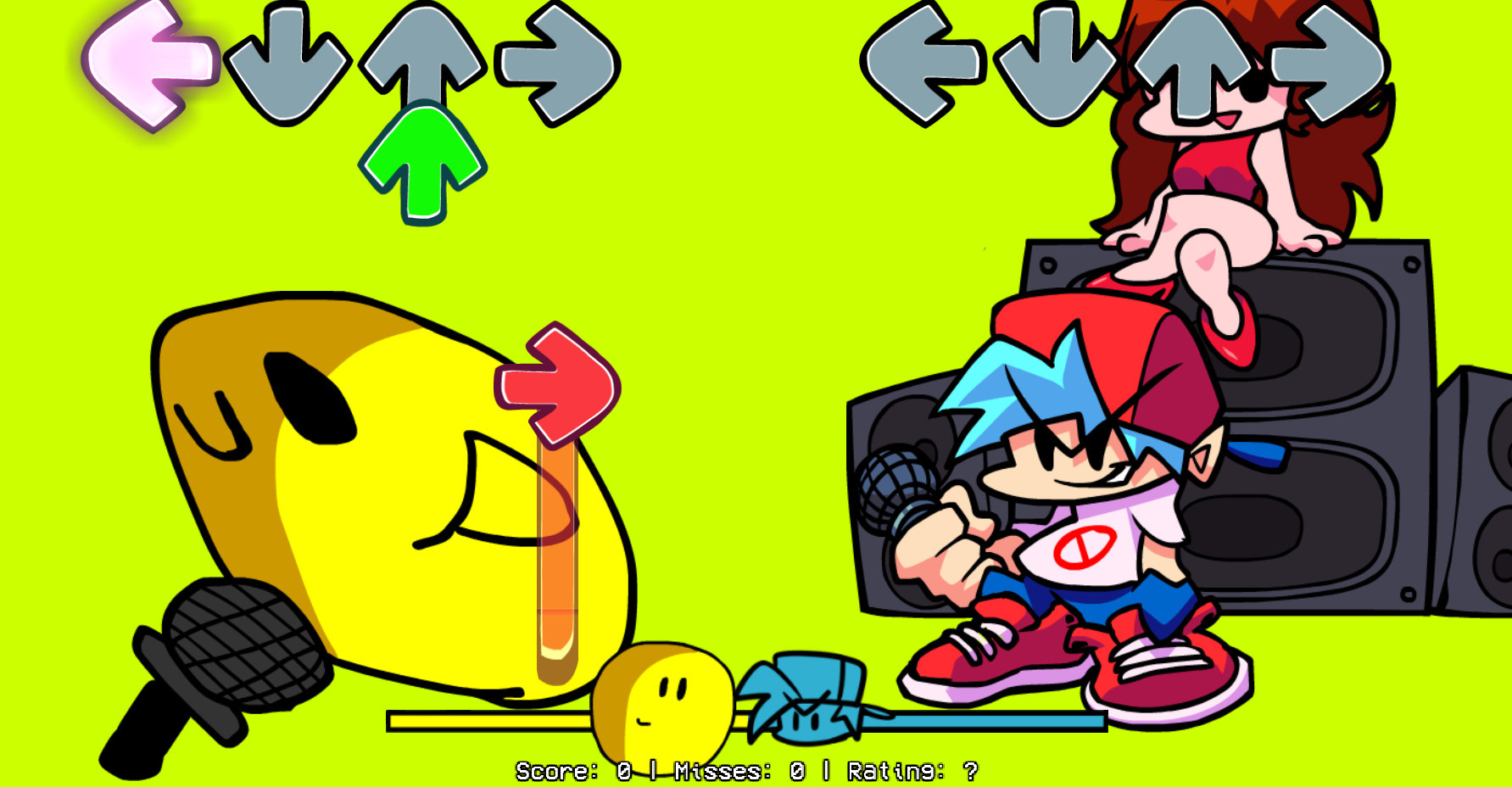 VS YELLOW BALL V1 Mod for Friday Night Funkin' | FNF Mods