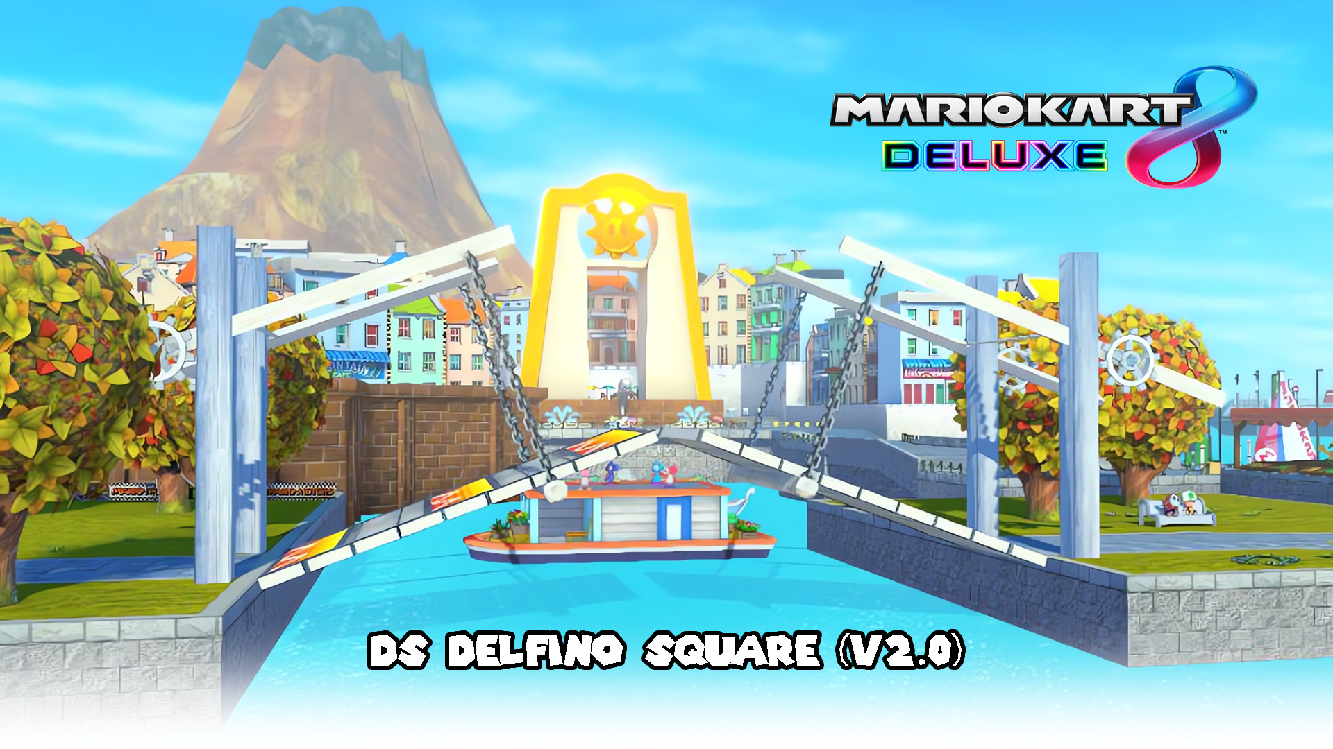 DS Delfino Square remade in MK8D Mod for Mario Kart 8 Deluxe | MK8D Mods